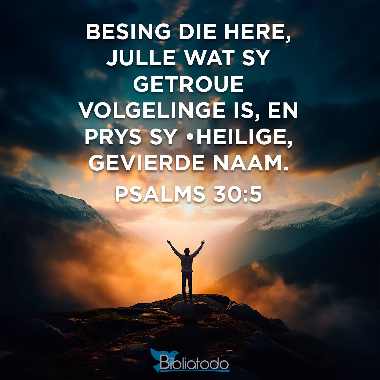 Psalms 30:5 ABA - Vers van die dag