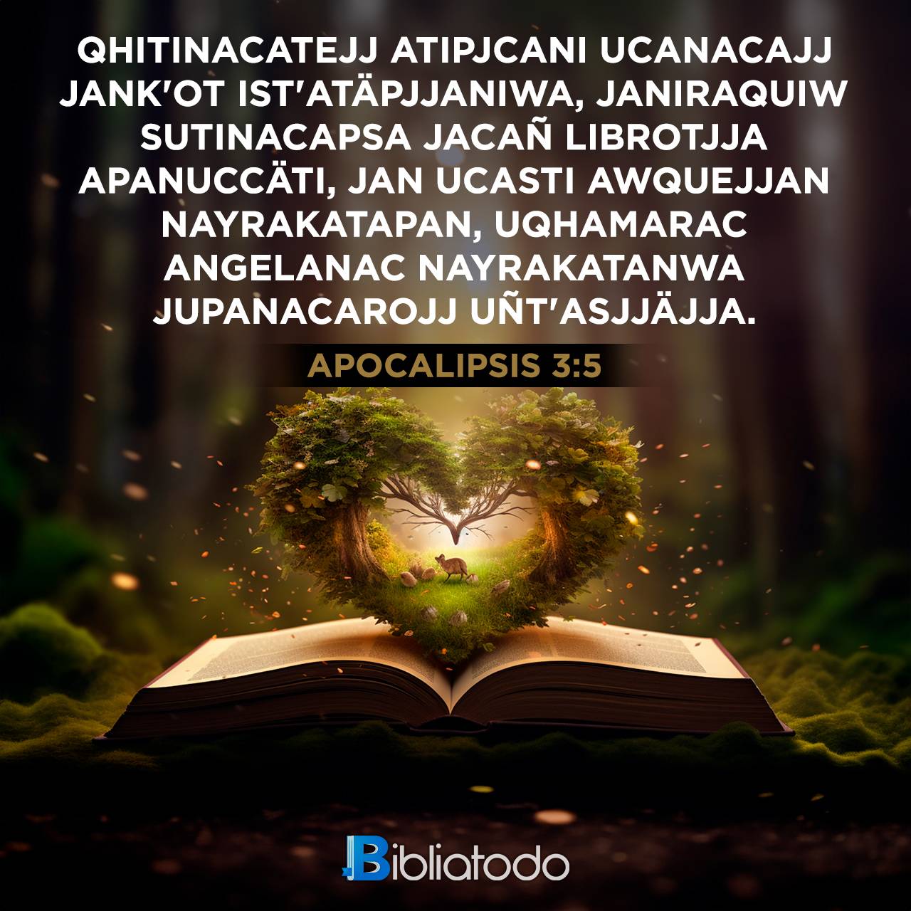 Apocalipsis 3:5 AYOPD - Jan walt'äwinak atipjirinakaru, nayar iyawsañ ...