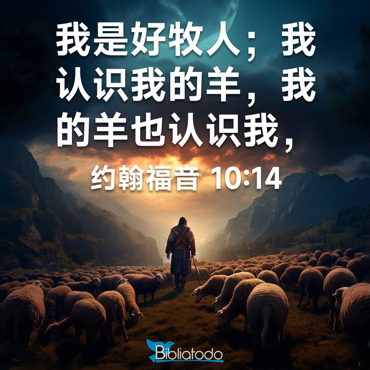 约翰福音 10:14 圣经交叉引用 | 经节之间的连接 - CCB