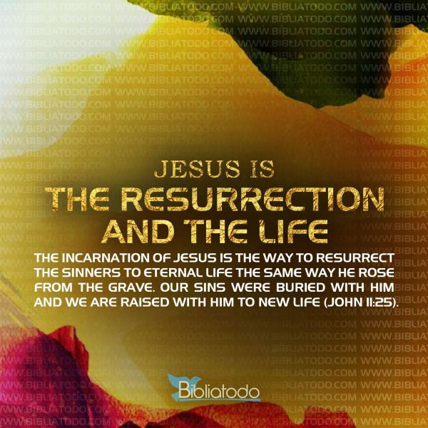 Meaning of The Resurrection and the Life - Jesús is