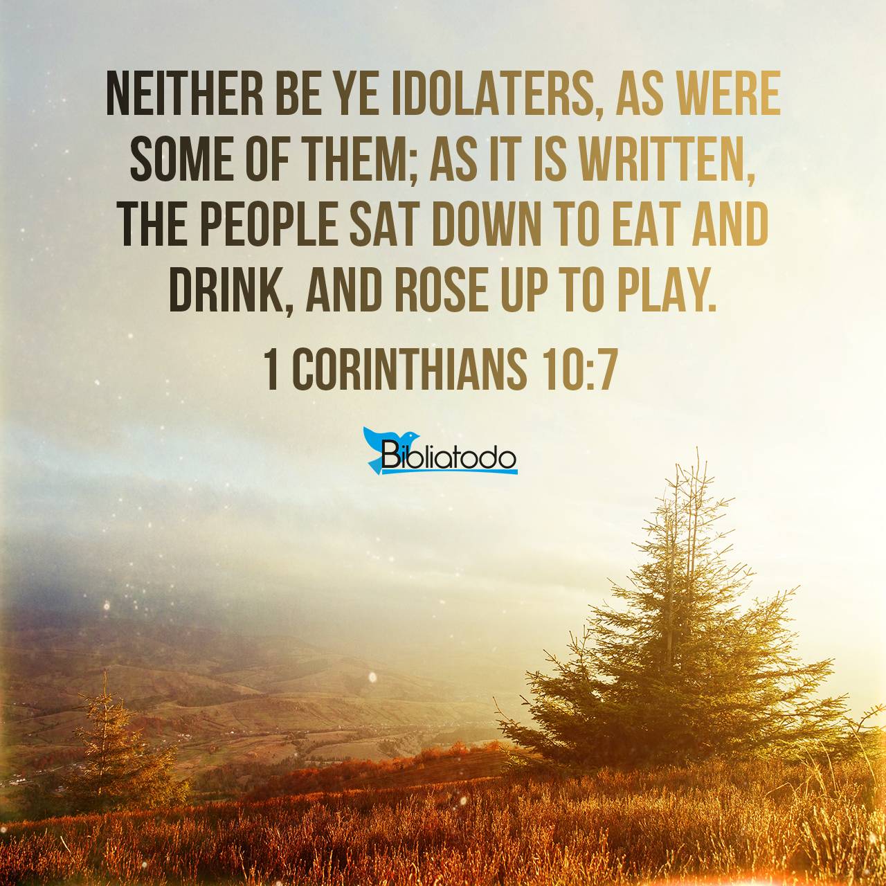 1 Corinthians 10:7 Bible Cross References | Connecting Verses Across ...