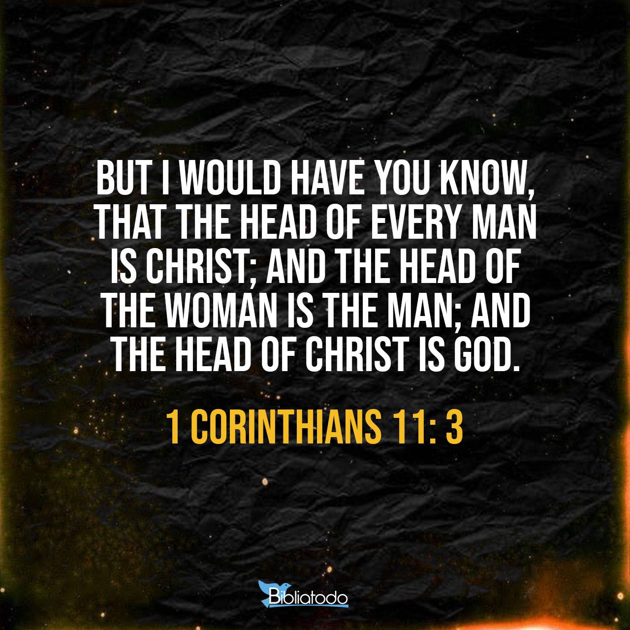 1 Corinthians 11:3 Bible Cross References | Connecting Verses Across ...