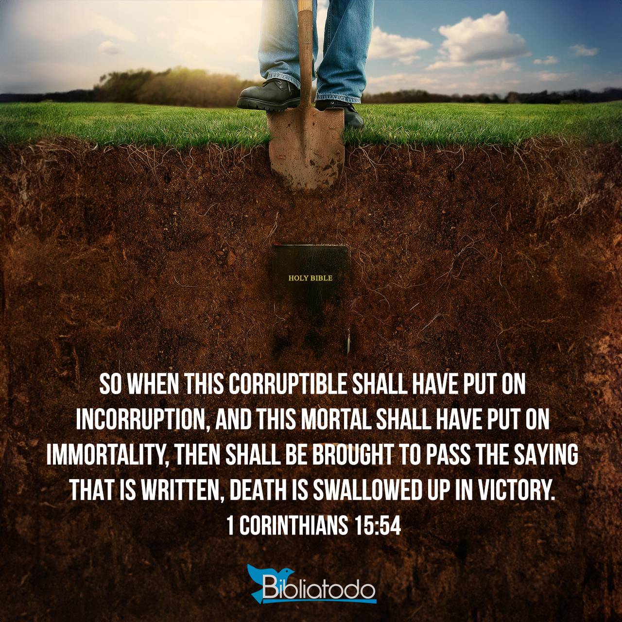 1 Corinthians 15:54 KJV - Verse of the day