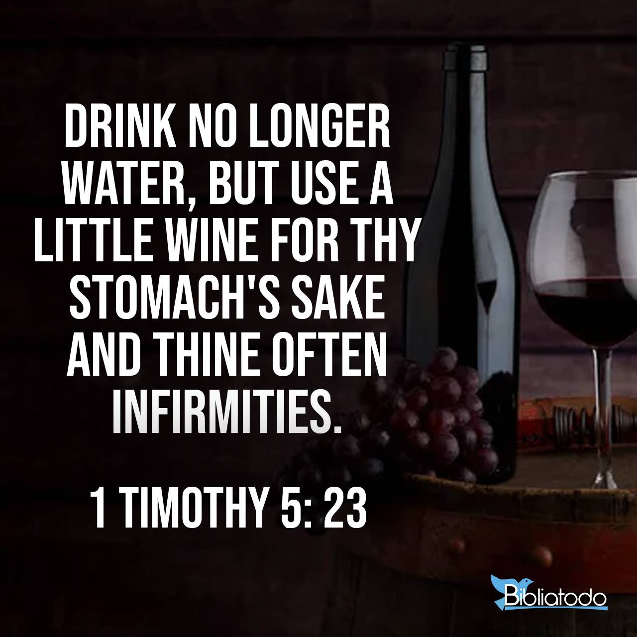 1 Timothy 5:23 Bible Cross References | Connecting Verses Across Scripture - RV1895