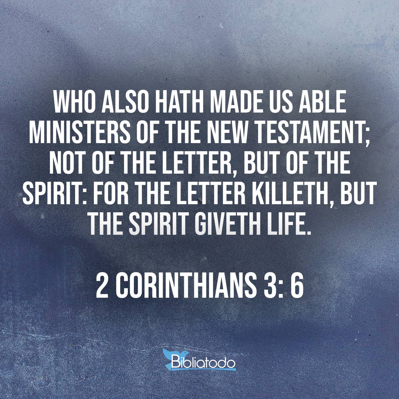 2 Corinthians 3:6 Bible Cross References | Connecting Verses Across ...