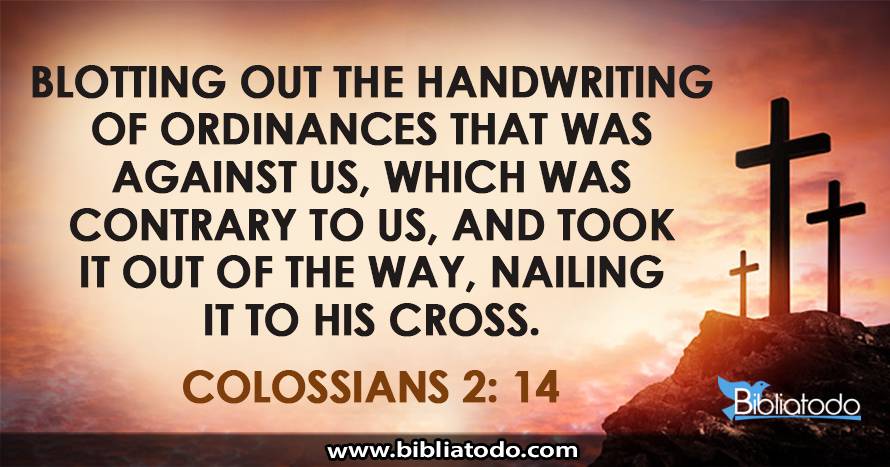 Colossians 2:14 Bible Cross References | Connecting Verses Across ...