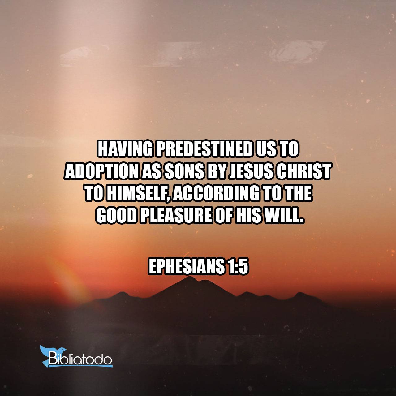 Ephesians 1:5 Bible Cross References | Connecting Verses Across ...