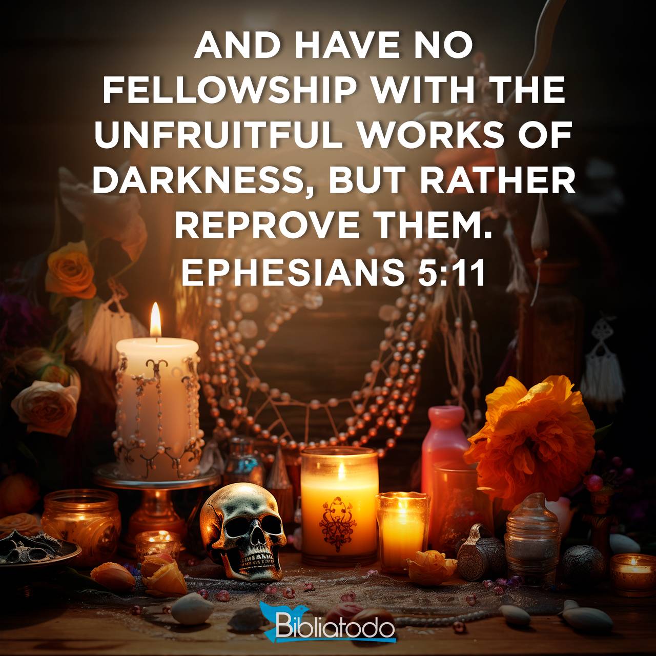 Ephesians 5:11 KJV - And have no fellowship with the unfruitful works ...