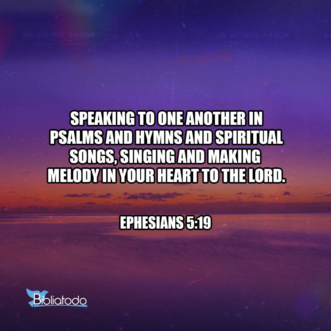 Ephesians 5:19 Bible Cross References | Connecting Verses Across ...