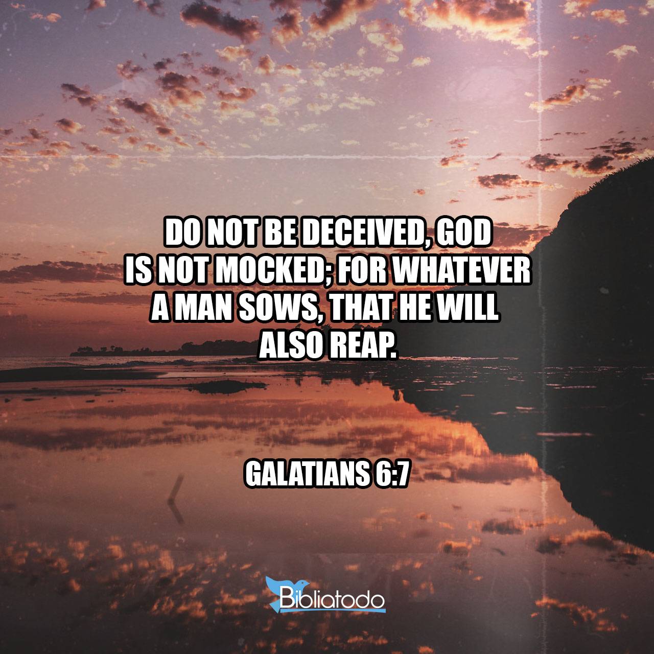 Galatians 6:7 Bible Cross References | Connecting Verses Across ...