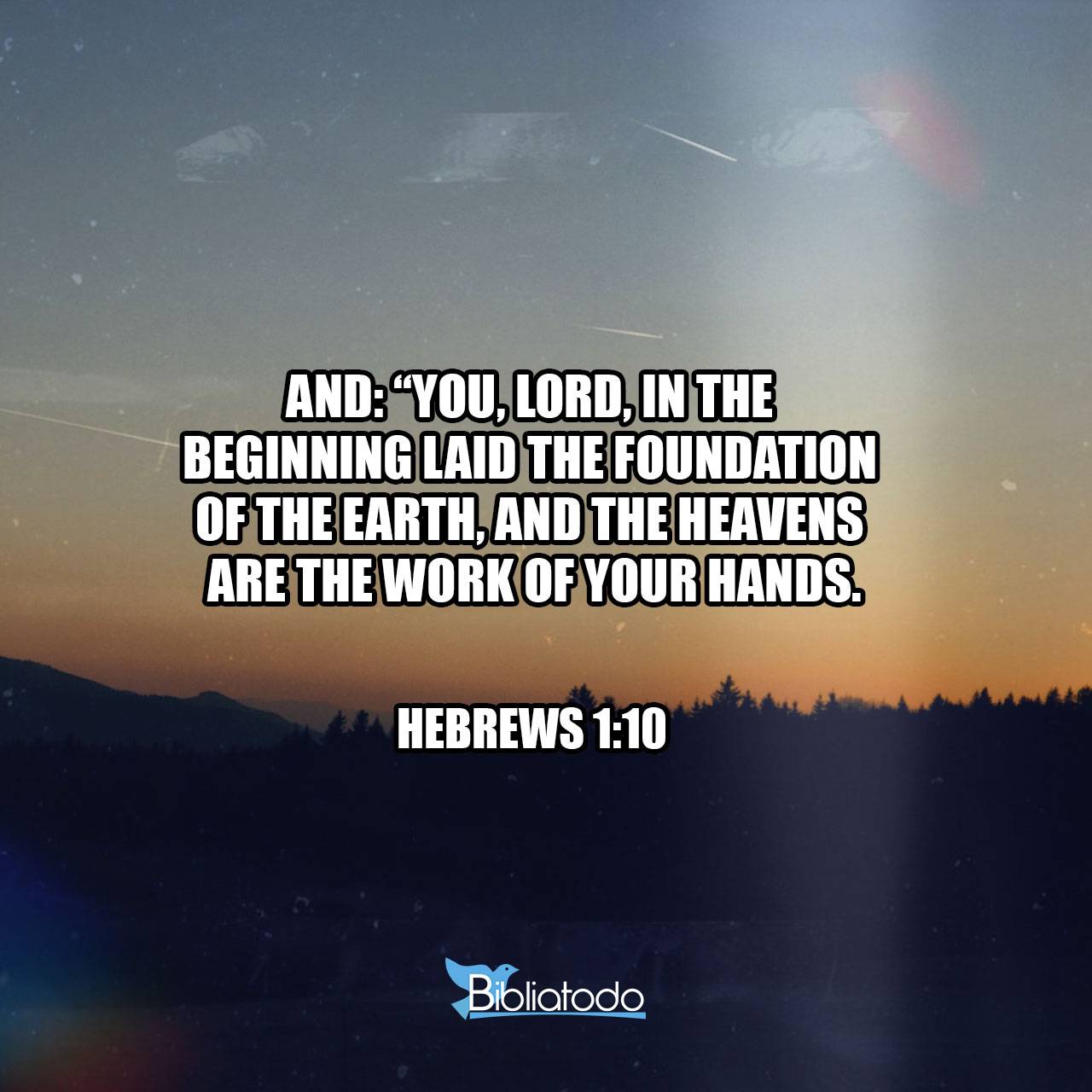 Hebrews 1:10 Bible Cross References | Connecting Verses Across ...