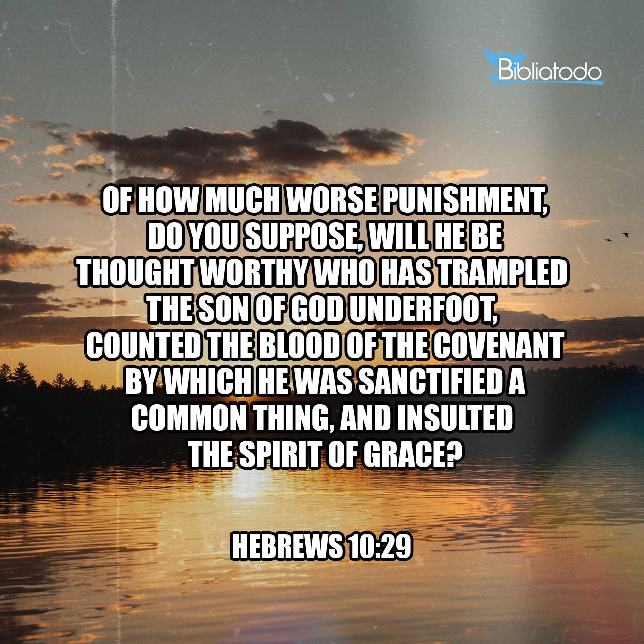 Hebrews 10:29 Bible Cross References | Connecting Verses Across ...