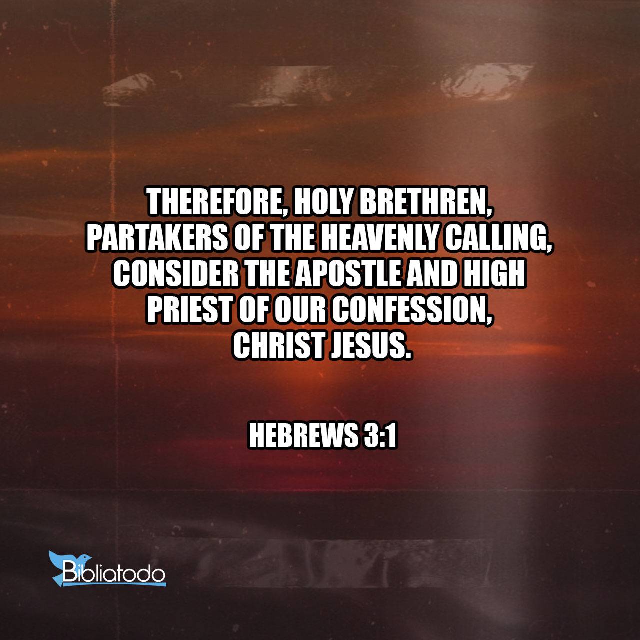 Hebrews 3:1 GNBDC - My Christian brothers and sisters, who also have ...