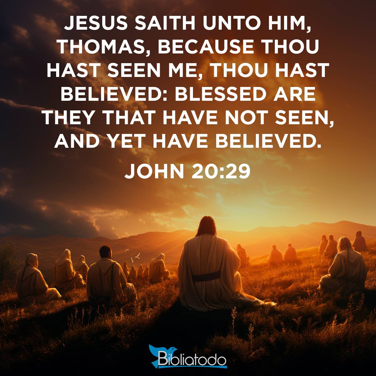 John 20:29 Bible Cross References | Connecting Verses Across Scripture - GNBDK