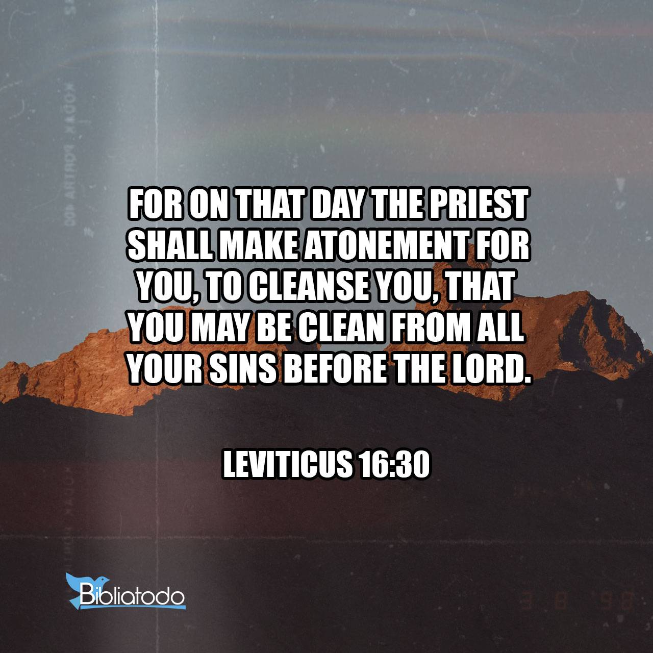 Leviticus 16:30 Bible Cross References | Connecting Verses Across ...