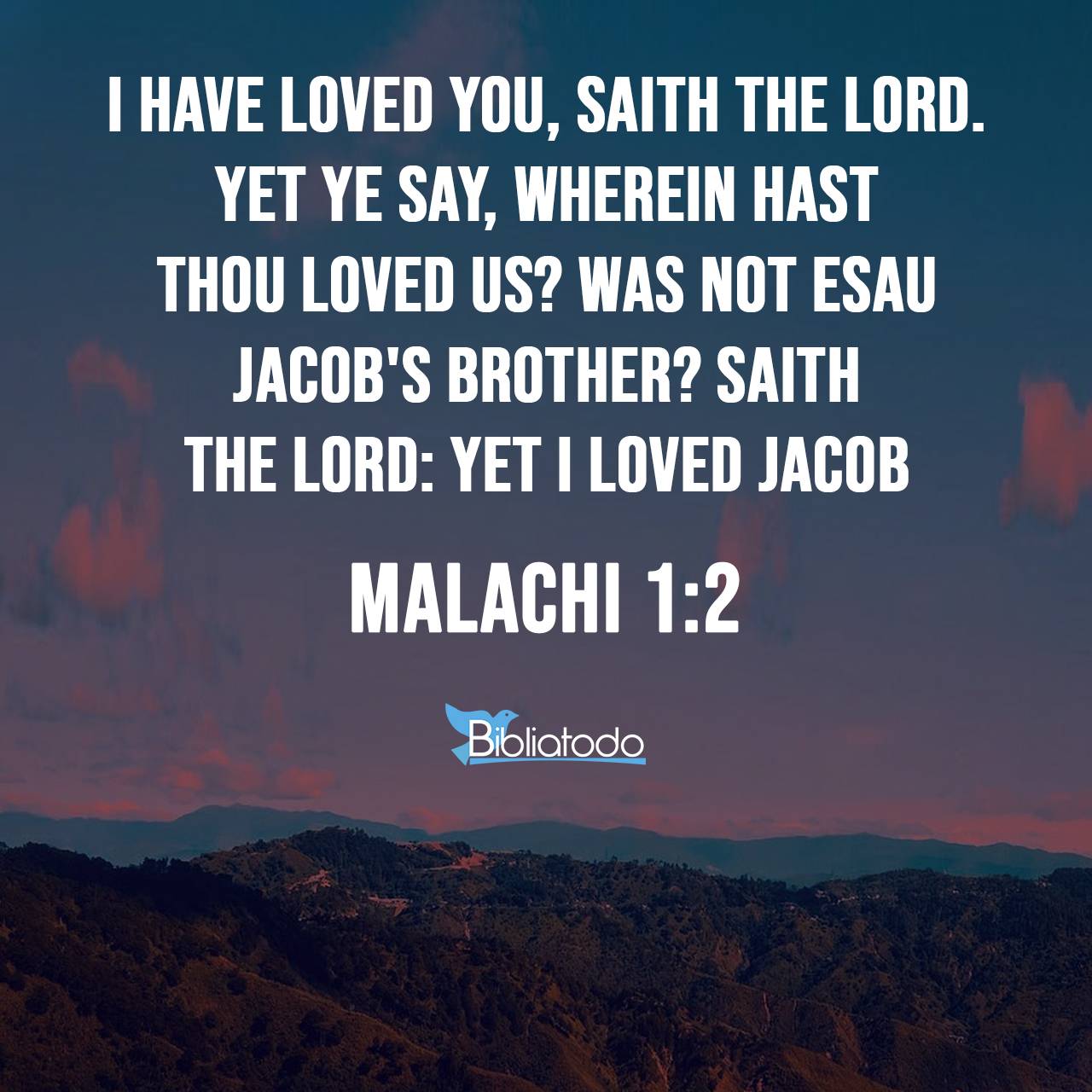 Malachi 1:2 Bible Cross References | Connecting Verses Across Scripture ...