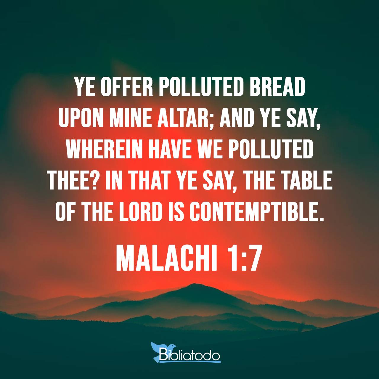 Malachi 1:7 Bible Cross References | Connecting Verses Across Scripture ...