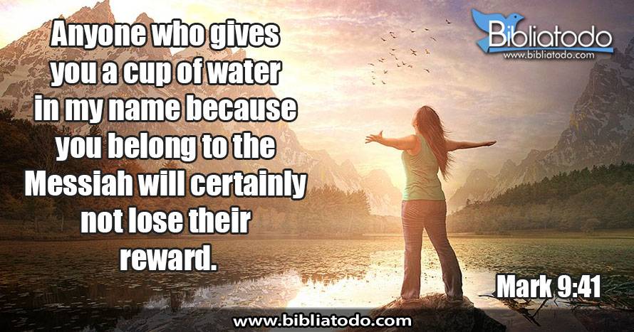 Mark 9:41 Bible Cross References | Connecting Verses Across Scripture ...