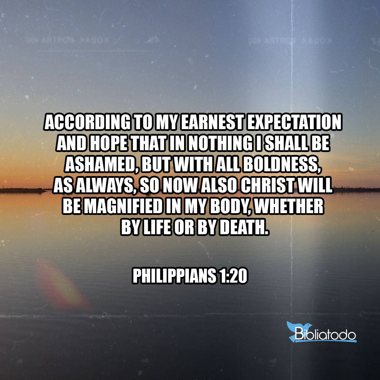Philippians 1:20 Bible Cross References | Connecting Verses Across ...
