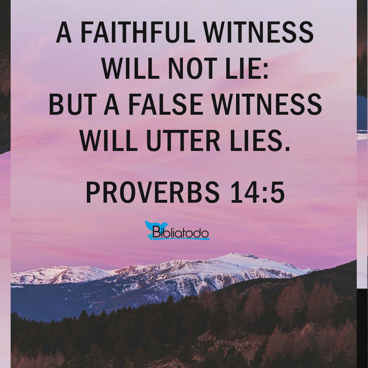 Proverbs 14:5 Bible Cross References | Connecting Verses Across Scripture - ISR