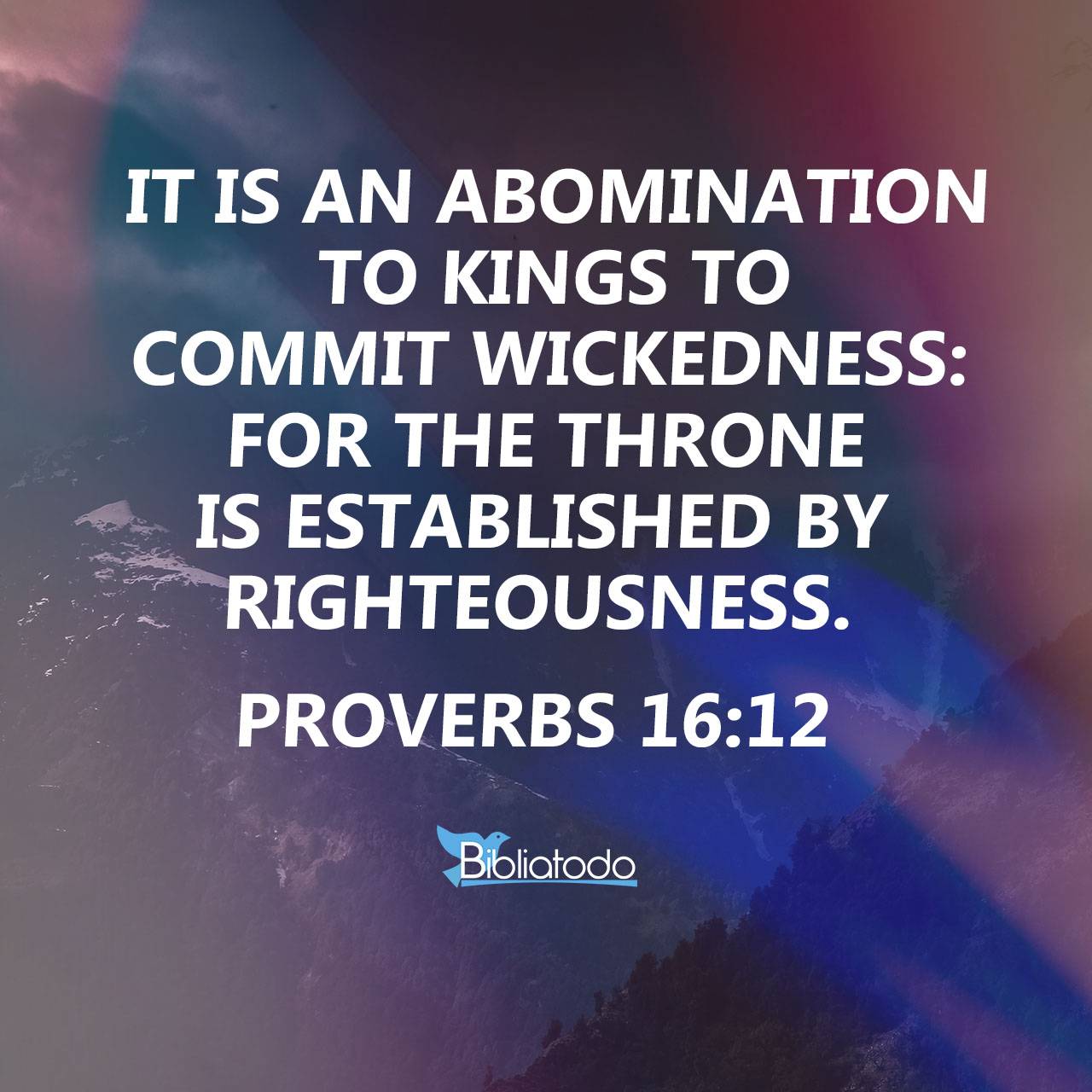 Proverbs 16:12 Bible Cross References | Connecting Verses Across Scripture - GNBDK