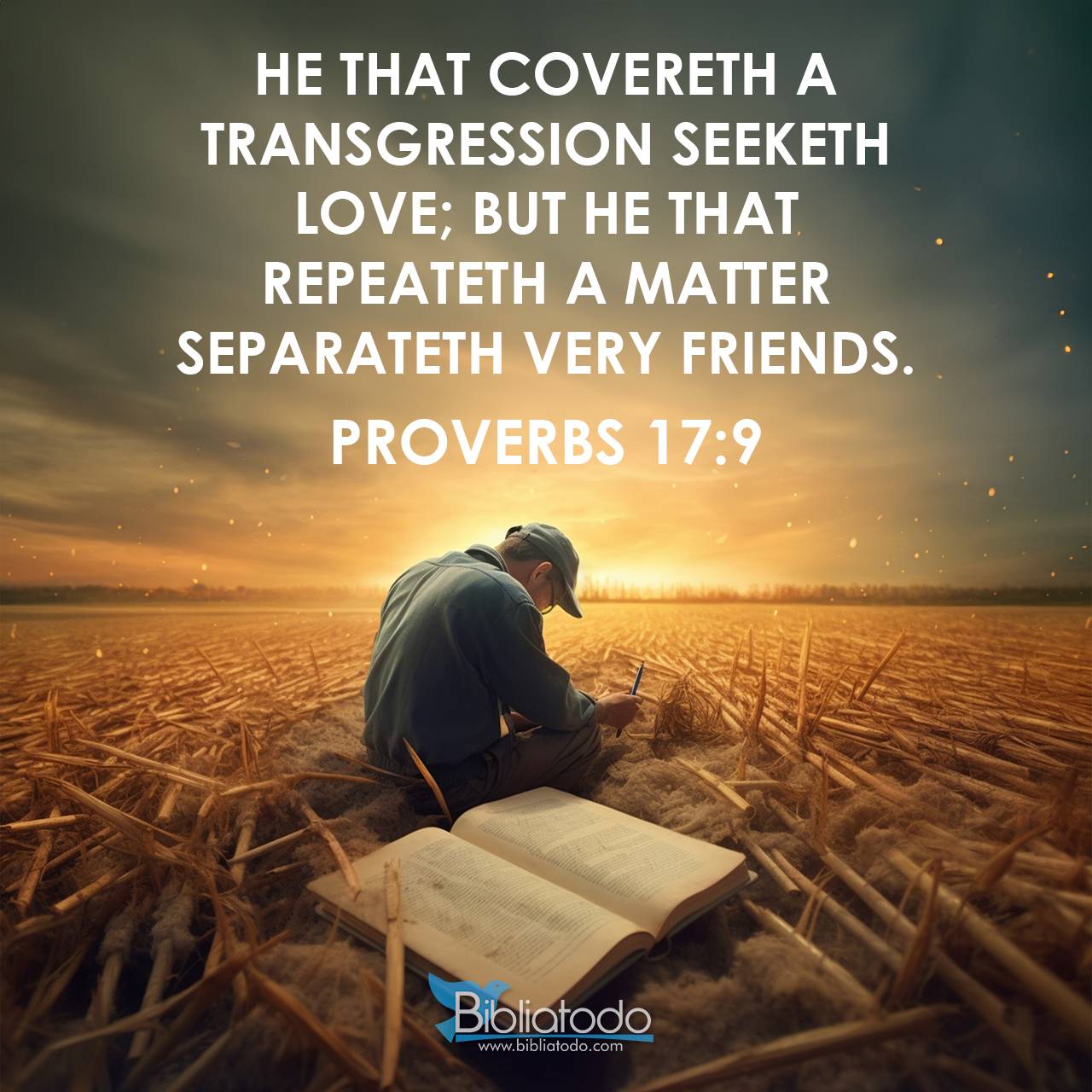 Proverbs 17:9 GNBDC - If you want people to like you, forgive them when ...