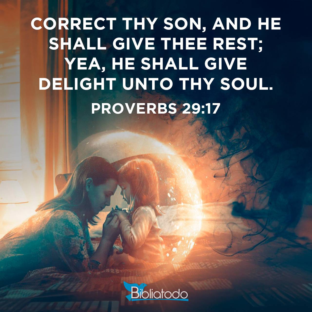 Proverbs 29:17 KJVNIVUK - Discipline your children, and they will give ...