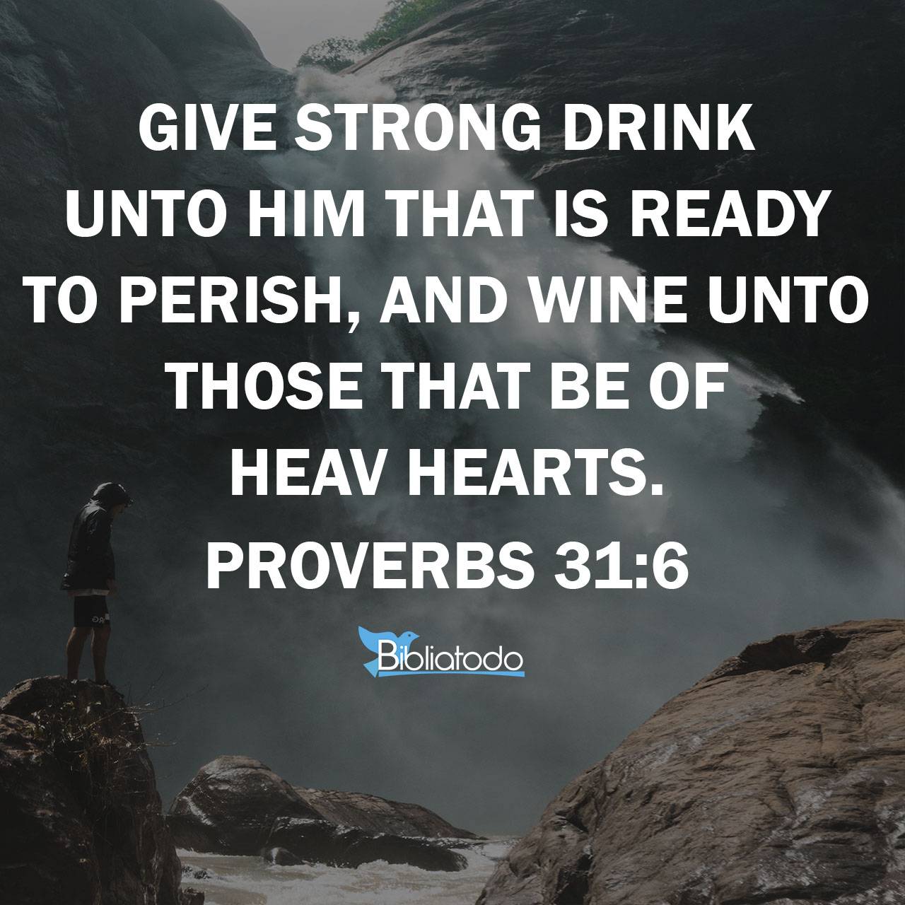 Proverbs 31:6 Bible Cross References | Connecting Verses Across Scripture - TPT