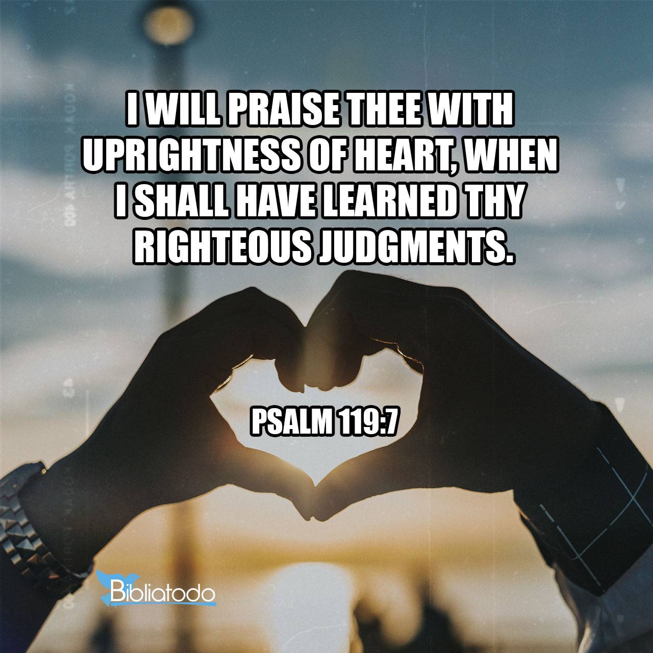 Psalm 119:7 Bible Cross References | Connecting Verses Across Scripture ...