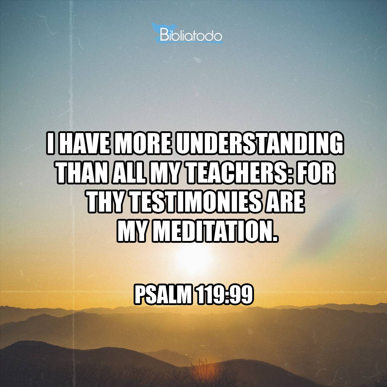 Psalm 119:99 Bible Cross References | Connecting Verses Across ...