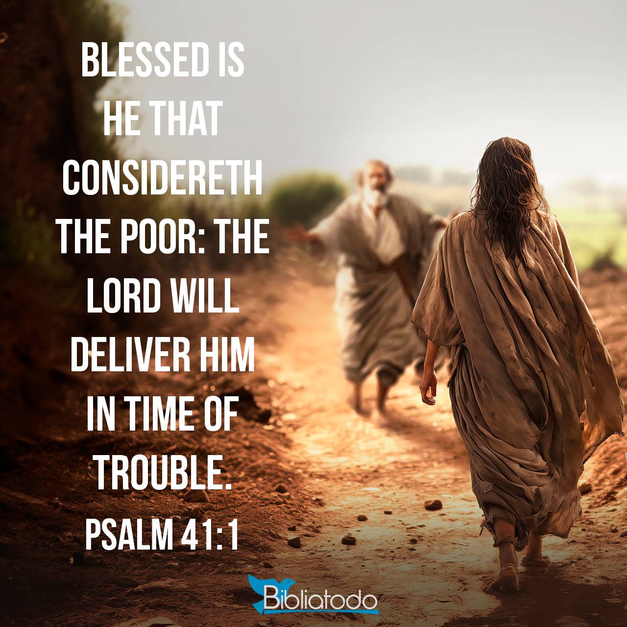 Psalm 41:1 HCSB - Happy is one who cares for the poor; the Lord will ...