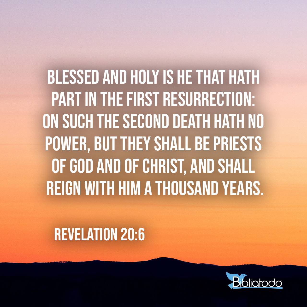 Revelation 20:6 Bible Cross References | Connecting Verses Across Scripture - NMV