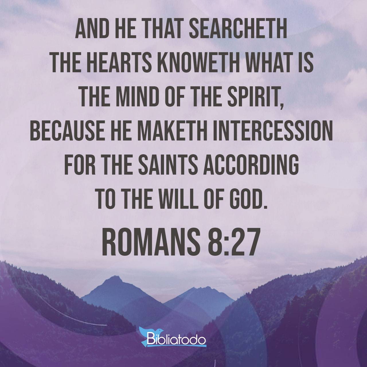 Romans 8:27 Bible Cross References | Connecting Verses Across Scripture - Wesleys