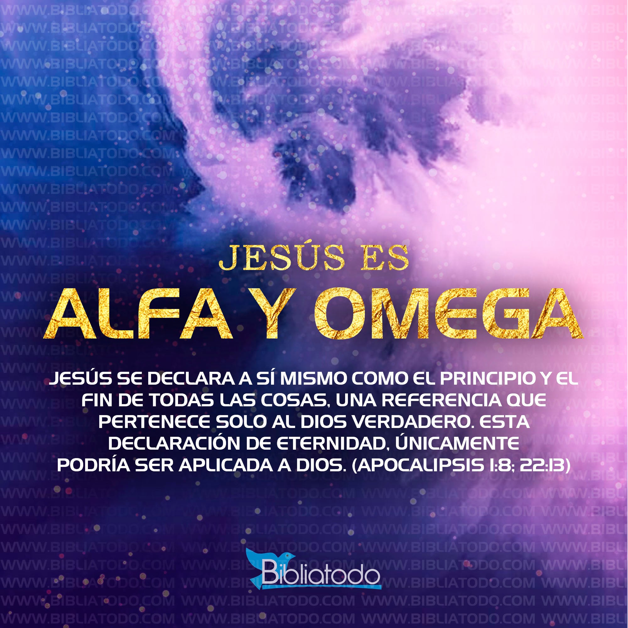 Significado de Alfa y Omega - Jesús es