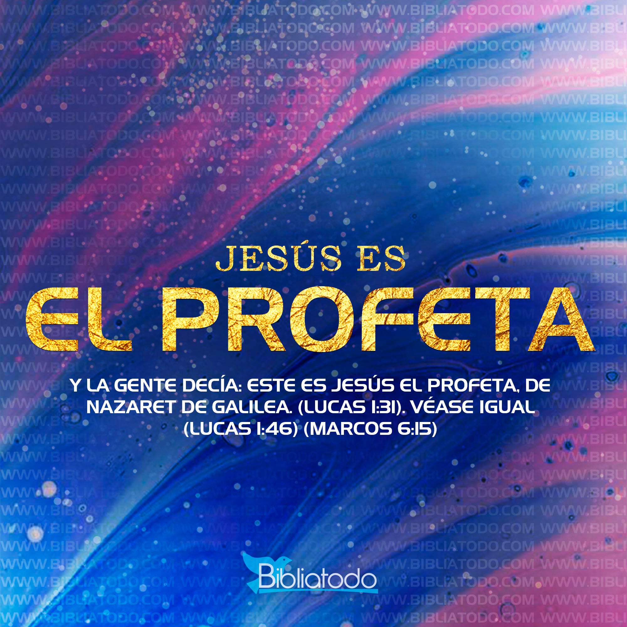 Significado de El Profeta - Jesús es