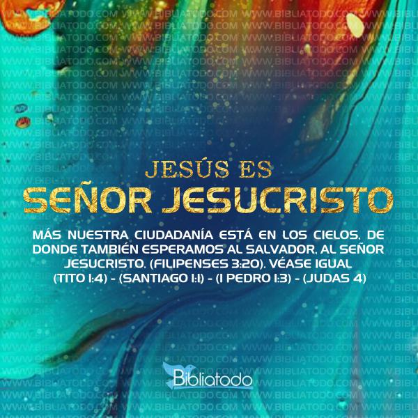 Significado de Señor Jesucristo - Jesús es