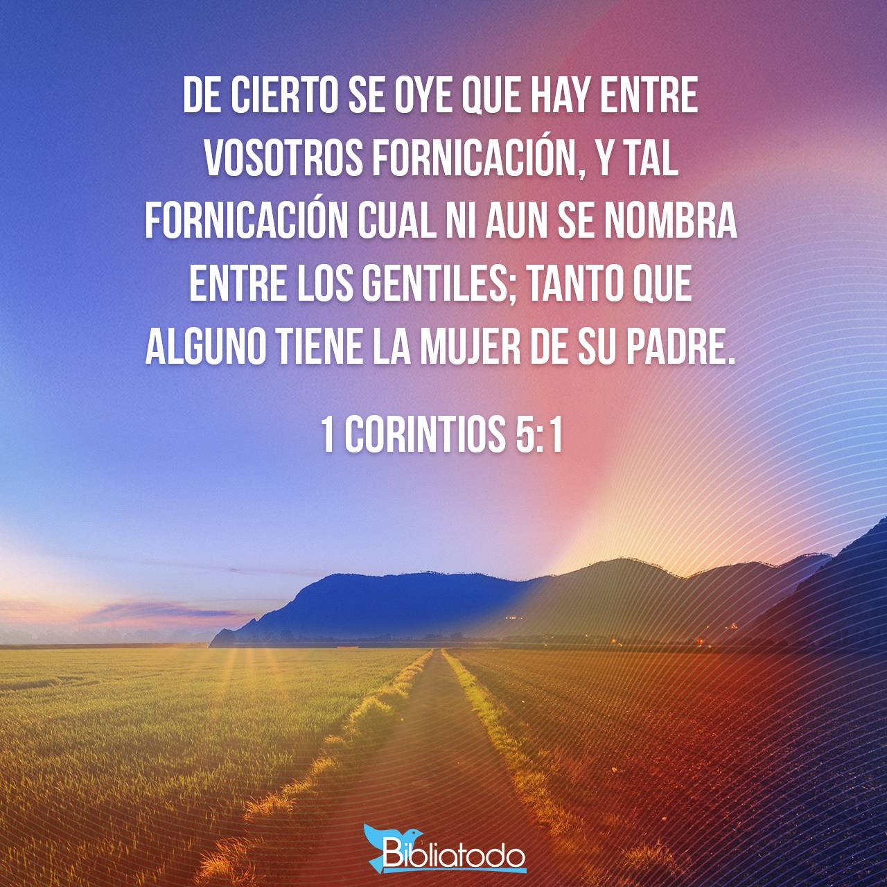 1 Corintios 5:1 Referencias Cruzadas de la Biblia | Conexiones Versículo a Versículo - SBVUJ
