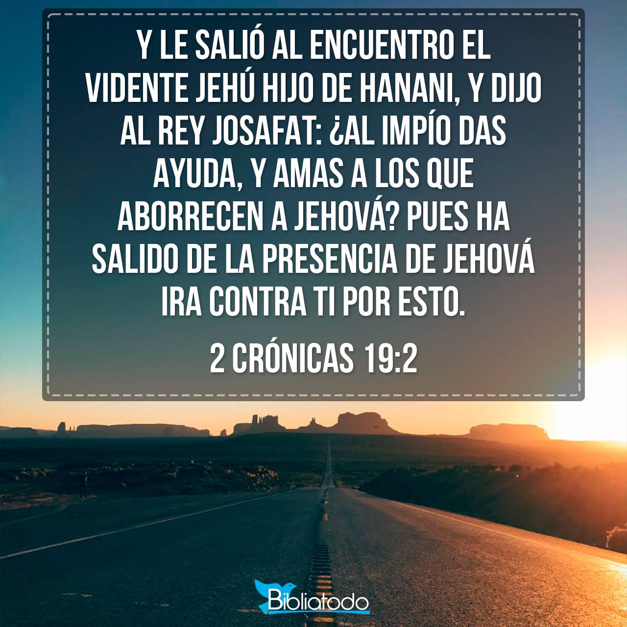 2 Crónicas 19:2 TNM - Jehú hijo de Hananí el hombre de visiones salió ...