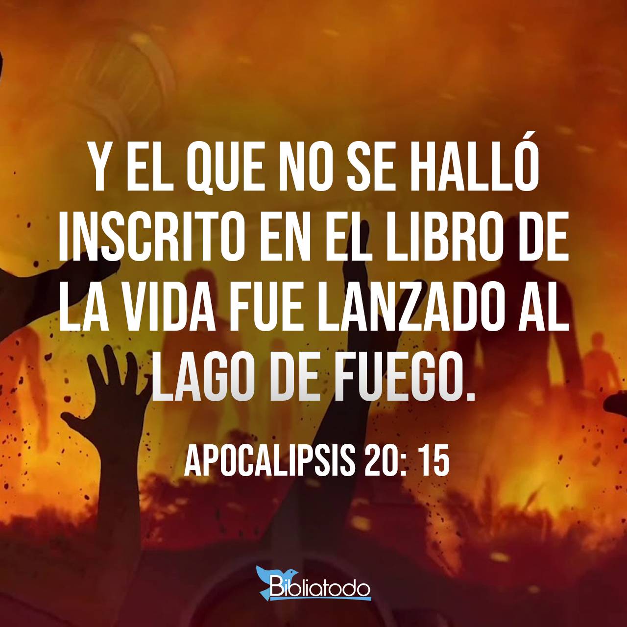 Apocalipsis 20:15 Referencias Cruzadas de la Biblia | Conexiones Versículo a Versículo - EUNSA