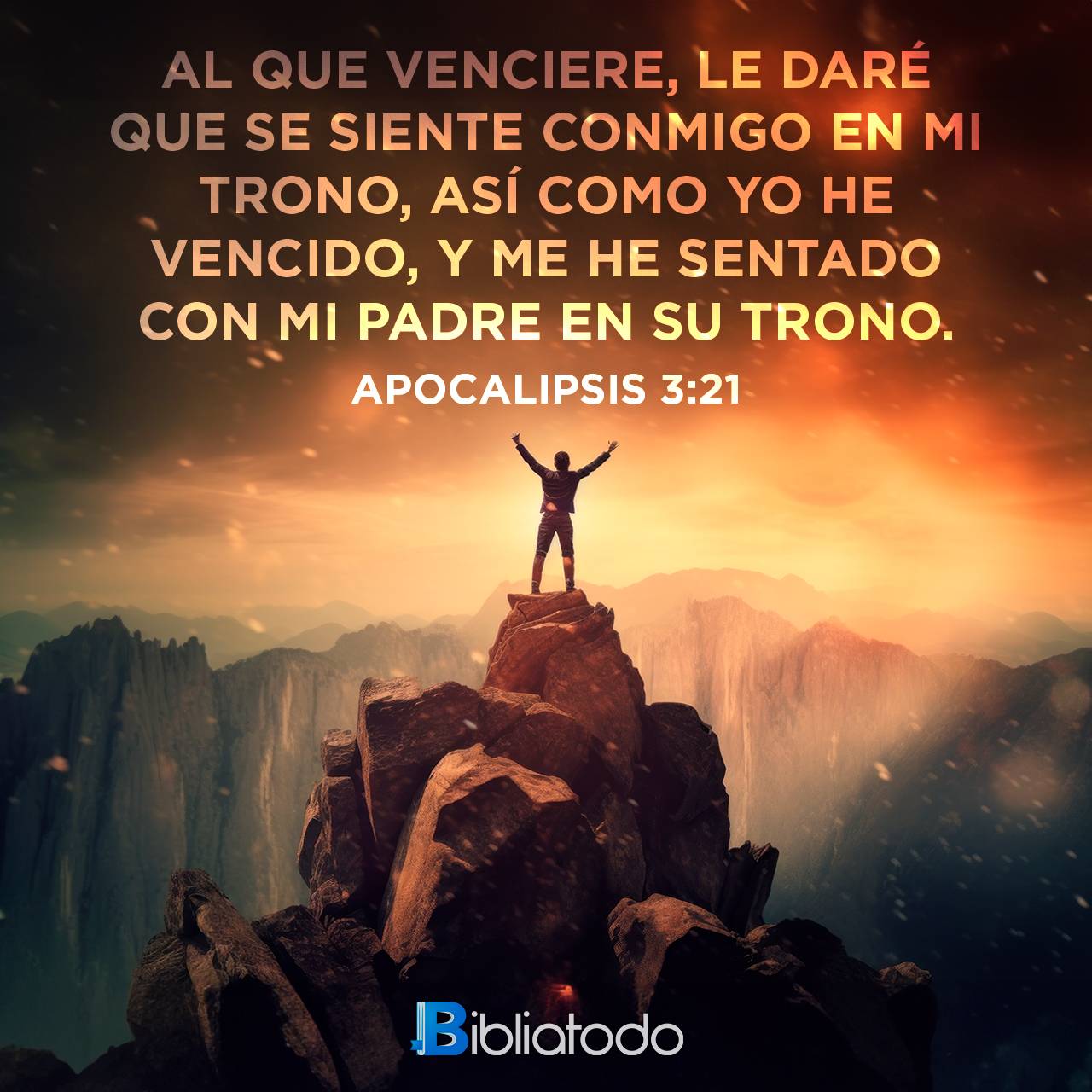 Apocalipsis 3:21 RV1960 - Versículo del Día