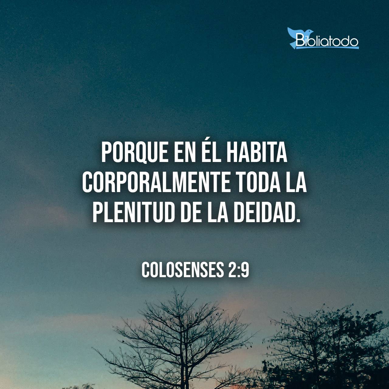 Colosenses 2:9 Referencias Cruzadas de la Biblia | Conexiones Versículo a Versículo - NVIS