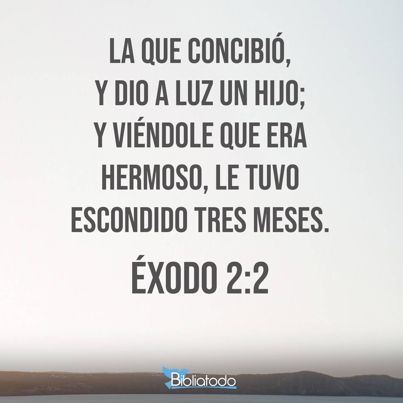 Éxodo 2:2 Referencias Cruzadas de la Biblia | Conexiones Versículo a Versículo - TLA