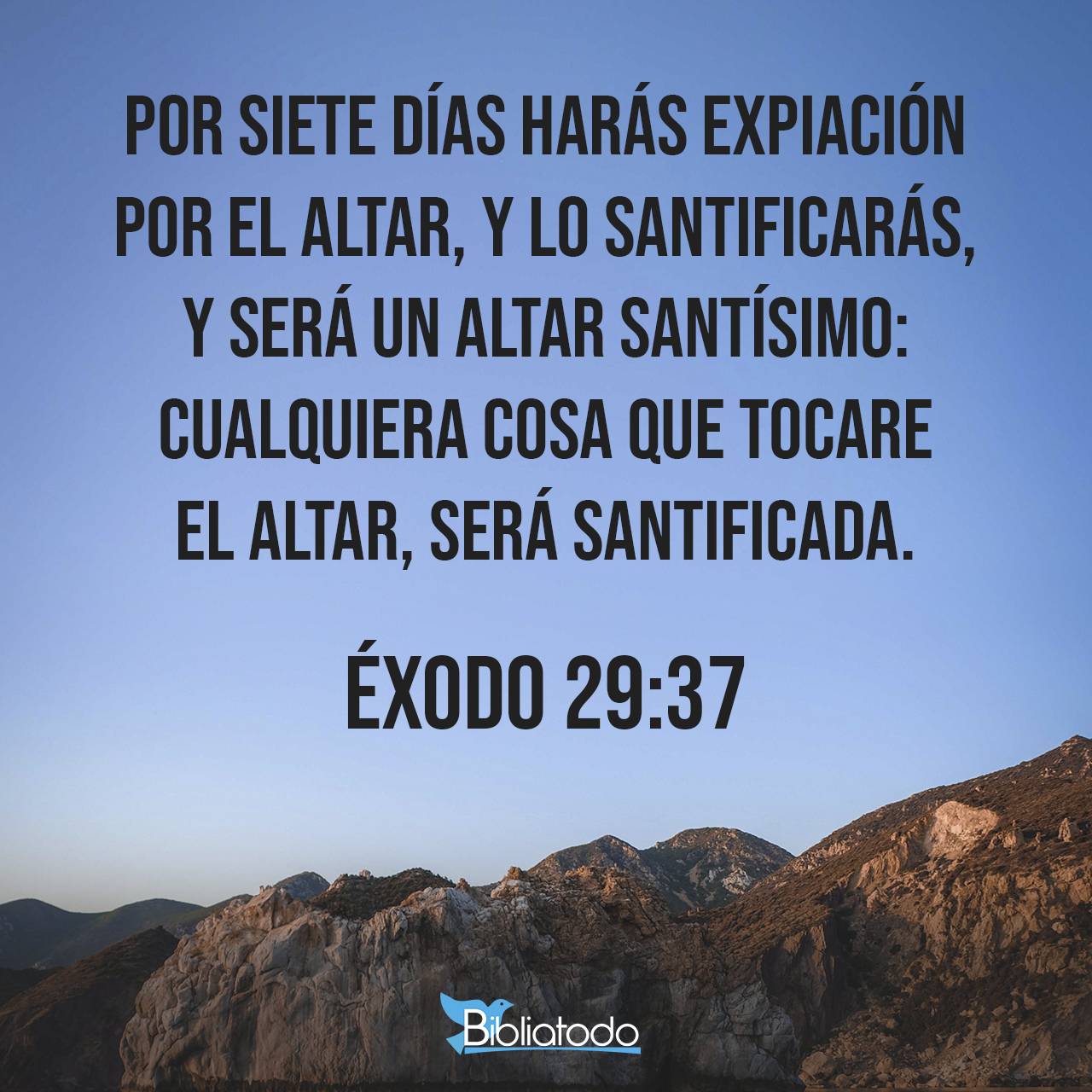 Éxodo 29:37 Referencias Cruzadas de la Biblia | Conexiones Versículo a ...