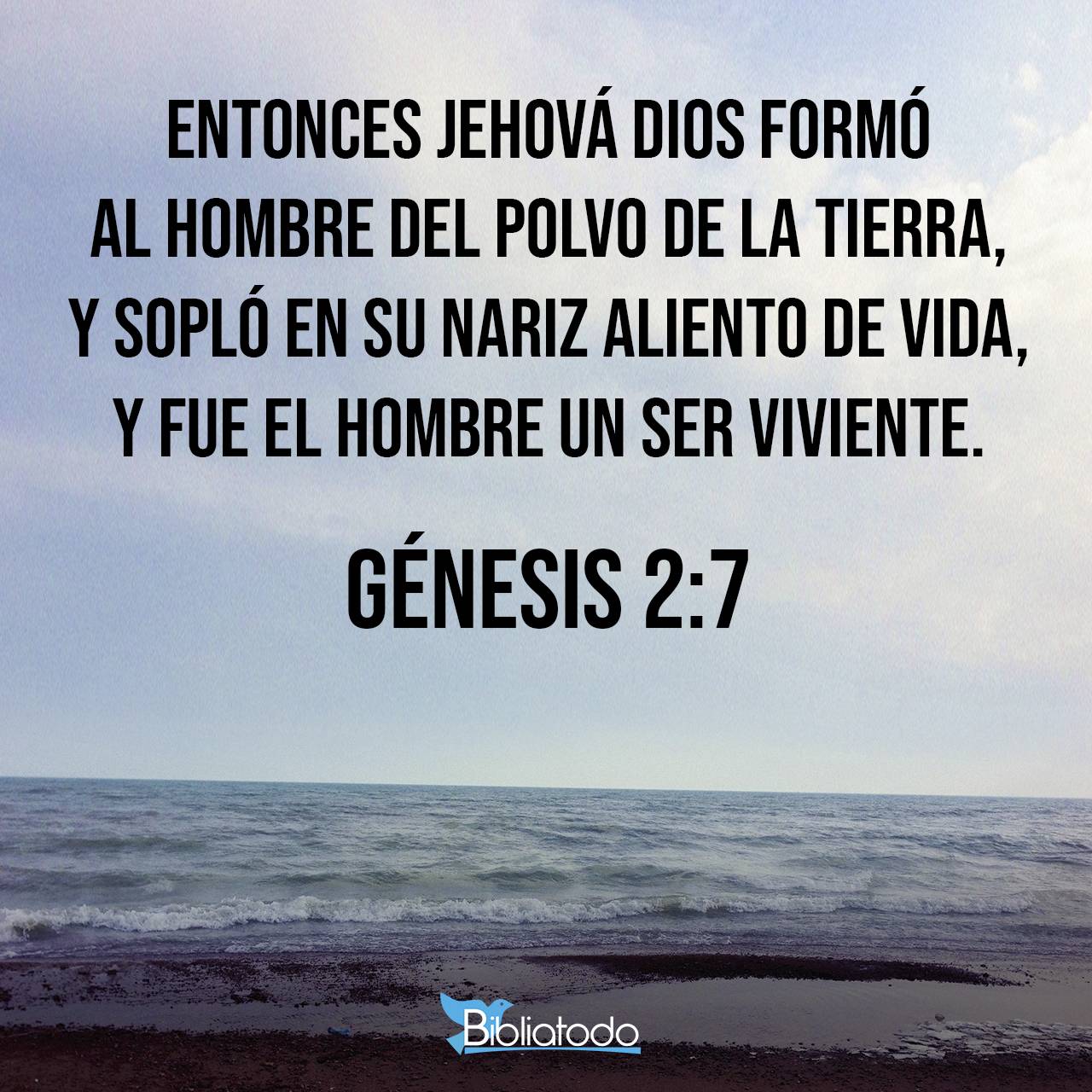 Génesis 2:7 RV1960 - Entonces Jehová Dios formó al hombre del polvo de ...