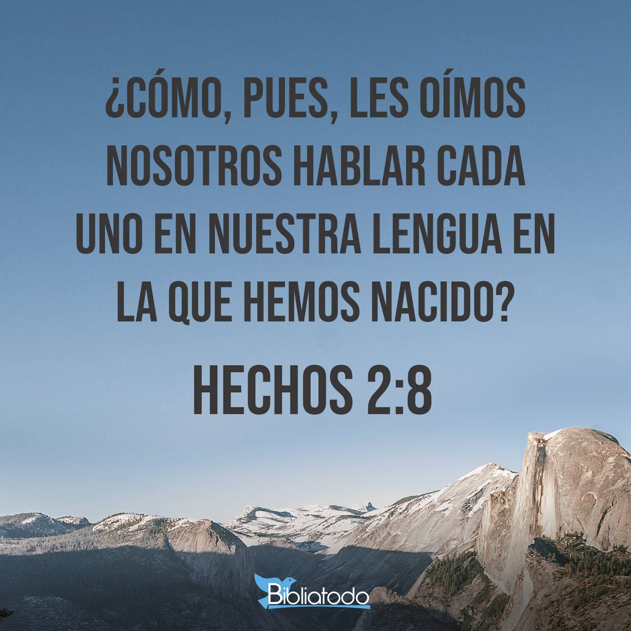 Hechos 2:8 RV1960 - ¿Cómo, pues, les oímos nosotros hablar cada uno en ...