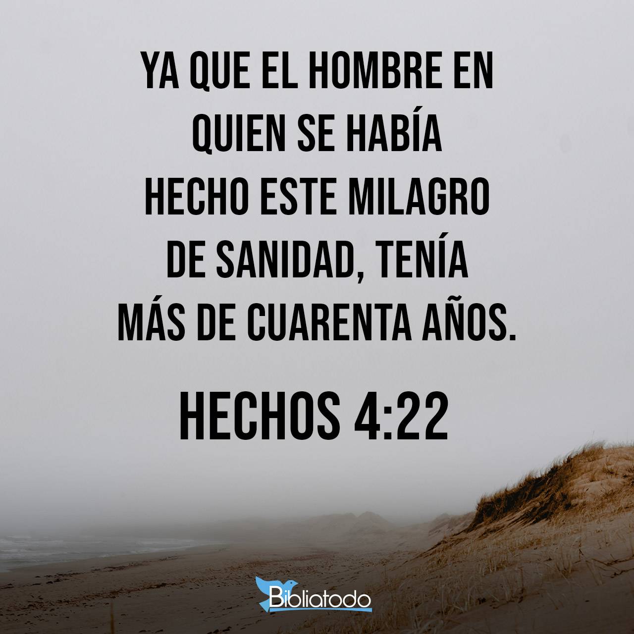 Hechos 4:22 NBV - El hombre que había estado tullido tenía más de ...