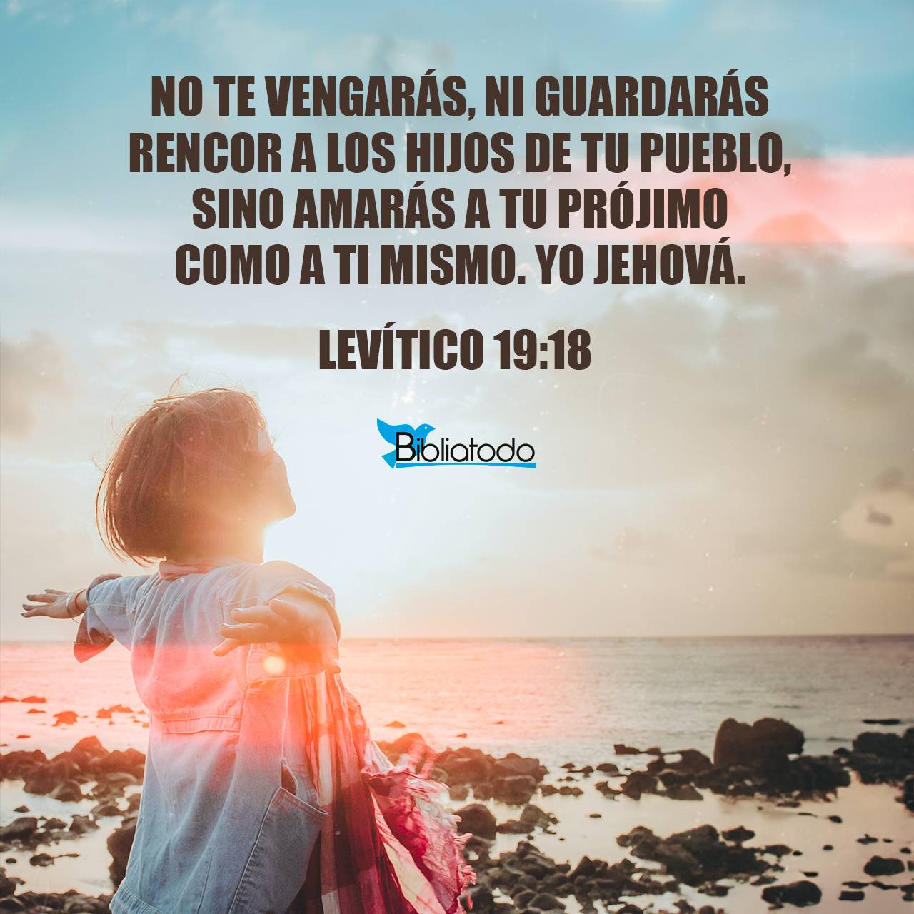 Levítico 19:18 RV1960 - No te vengarás, ni guardarás rencor a los hijos ...