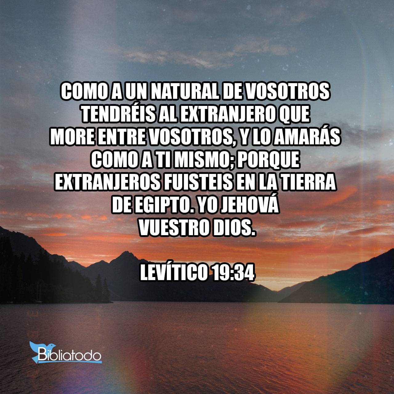 Levítico 19:34 RVC - Trátenlos como si fueran sus compatriotas, y ...