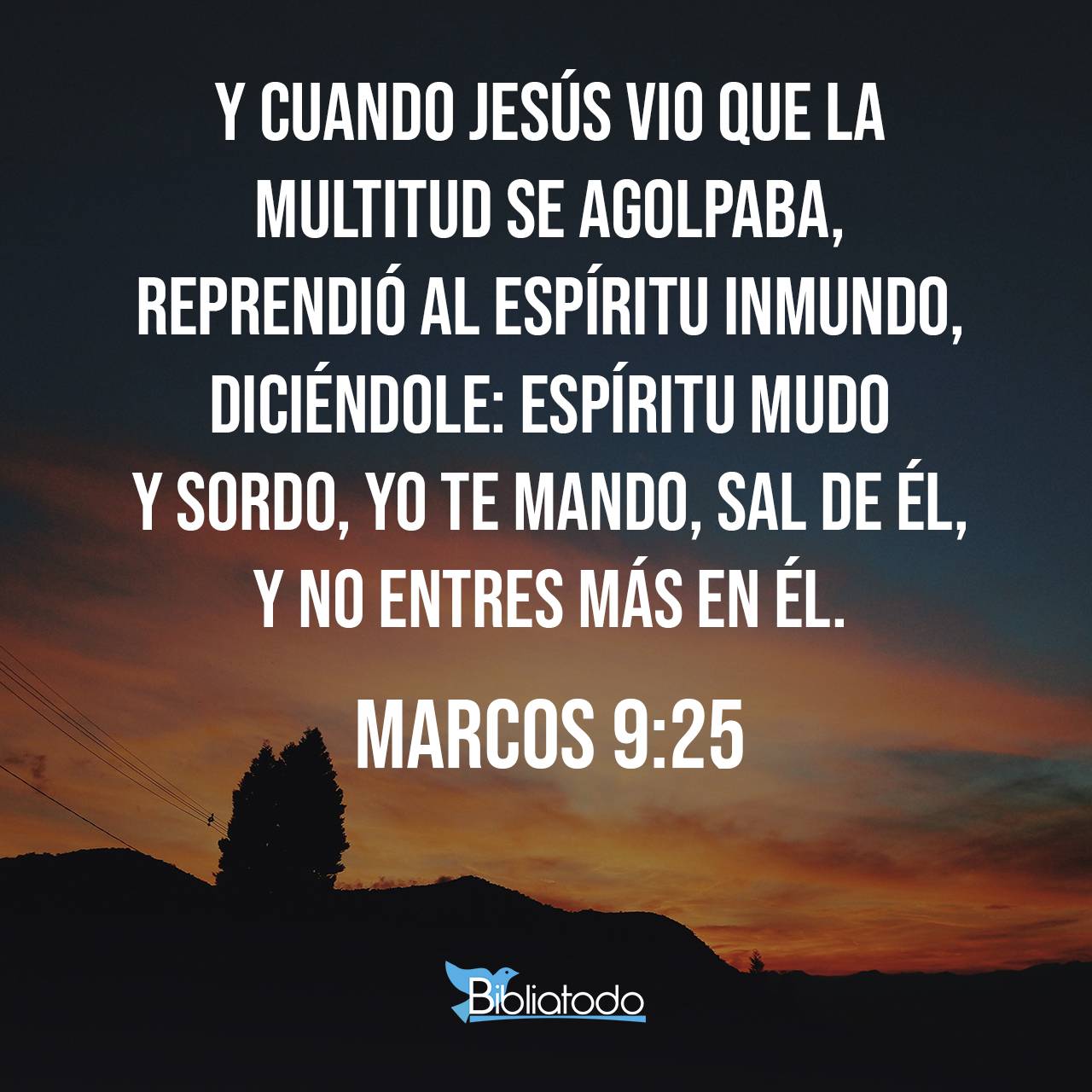 Marcos 9:25 RV1960 - Y cuando Jesús vio que la multitud se agolpaba ...