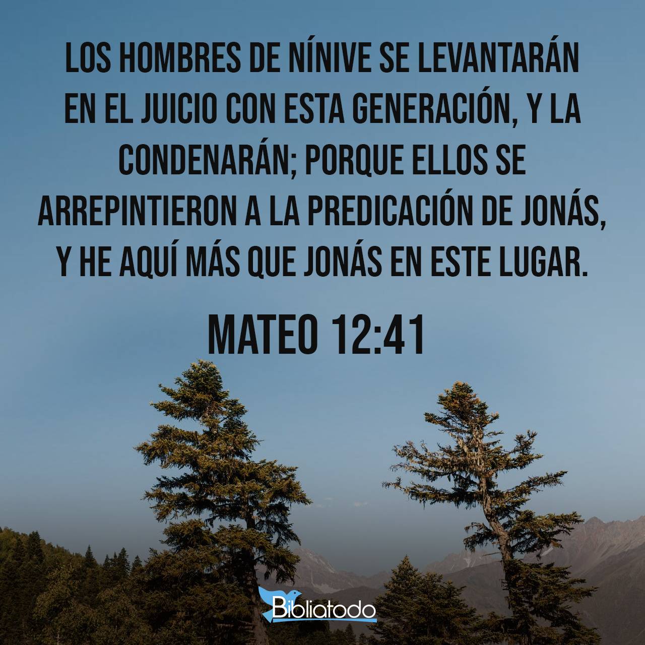 Mateo 12:41 RV1960 - Los hombres de Nínive se levantarán en el juicio ...